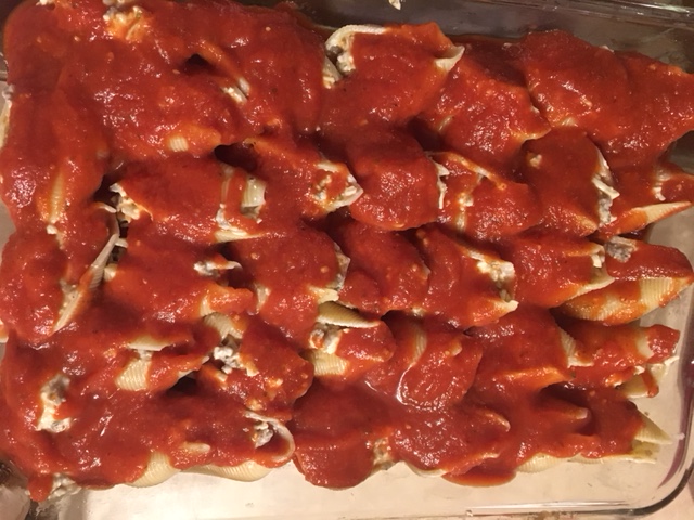 Italian Stuffed Shells | Four Sisters Dish
